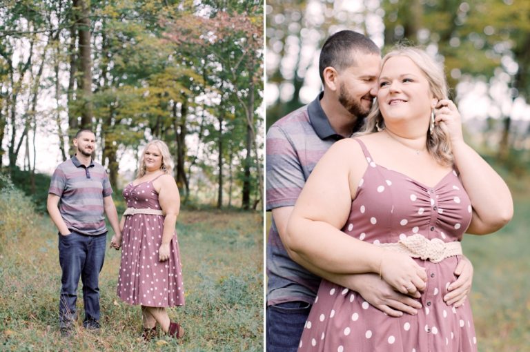 Daniel + Whitney : A Farmyard Engagement - Di Images LLC